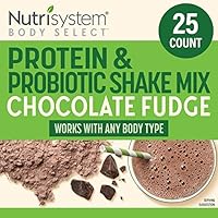 Amazon.com: Nutrisystem® Chocolate Fudge Turbo Protein and Probiotic ...