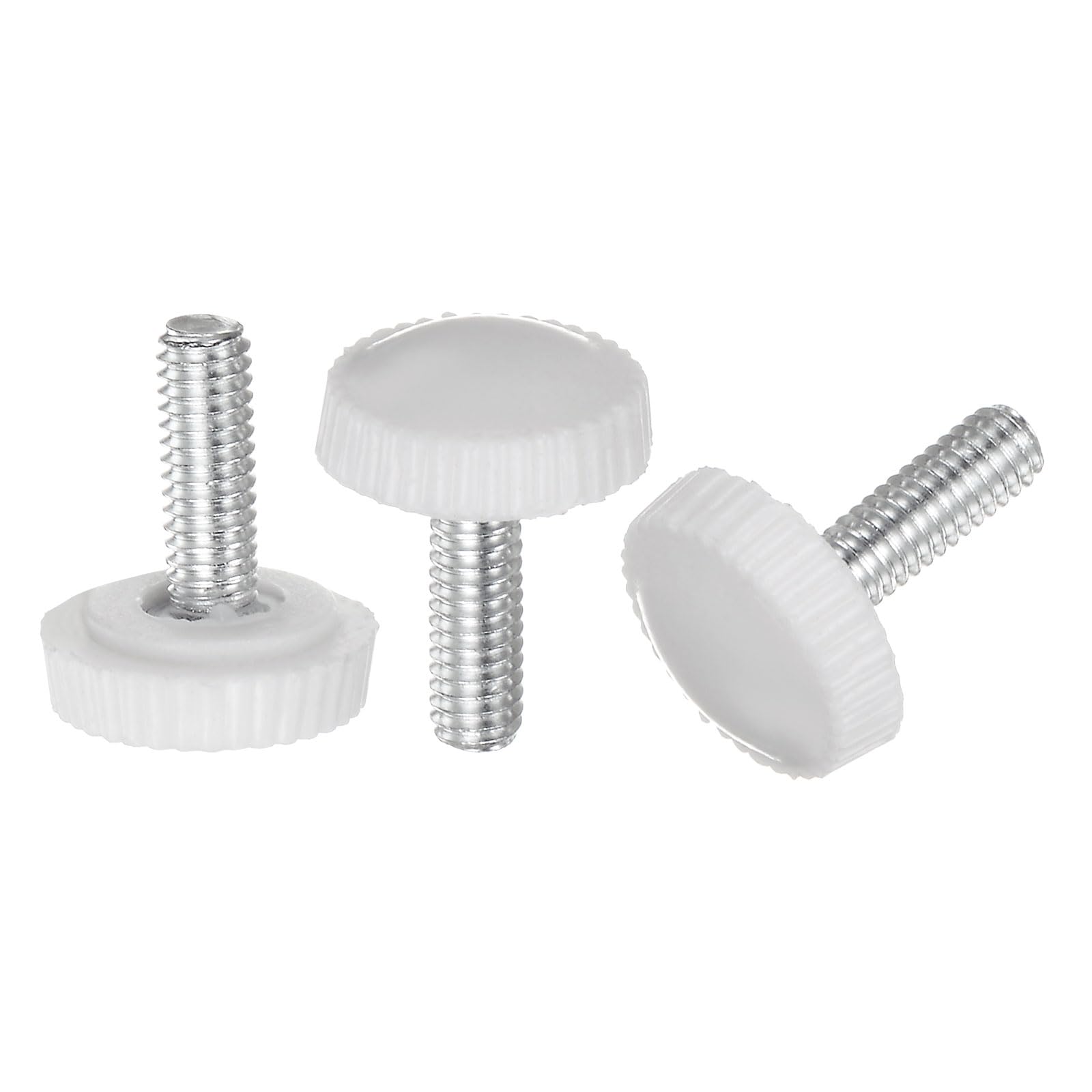 Amazon.com: uxcell 20pcs M4 x 12mm Metric Male Thread Knurled Knobs ...