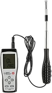 Amazon.com : AR866A Digital Hot-Film Thermal Anemometer Air Wind Speed ...