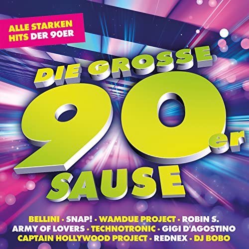 Die große 90er Sause - Alle starken Hits der 90er von VARIOUS ARTISTS ...