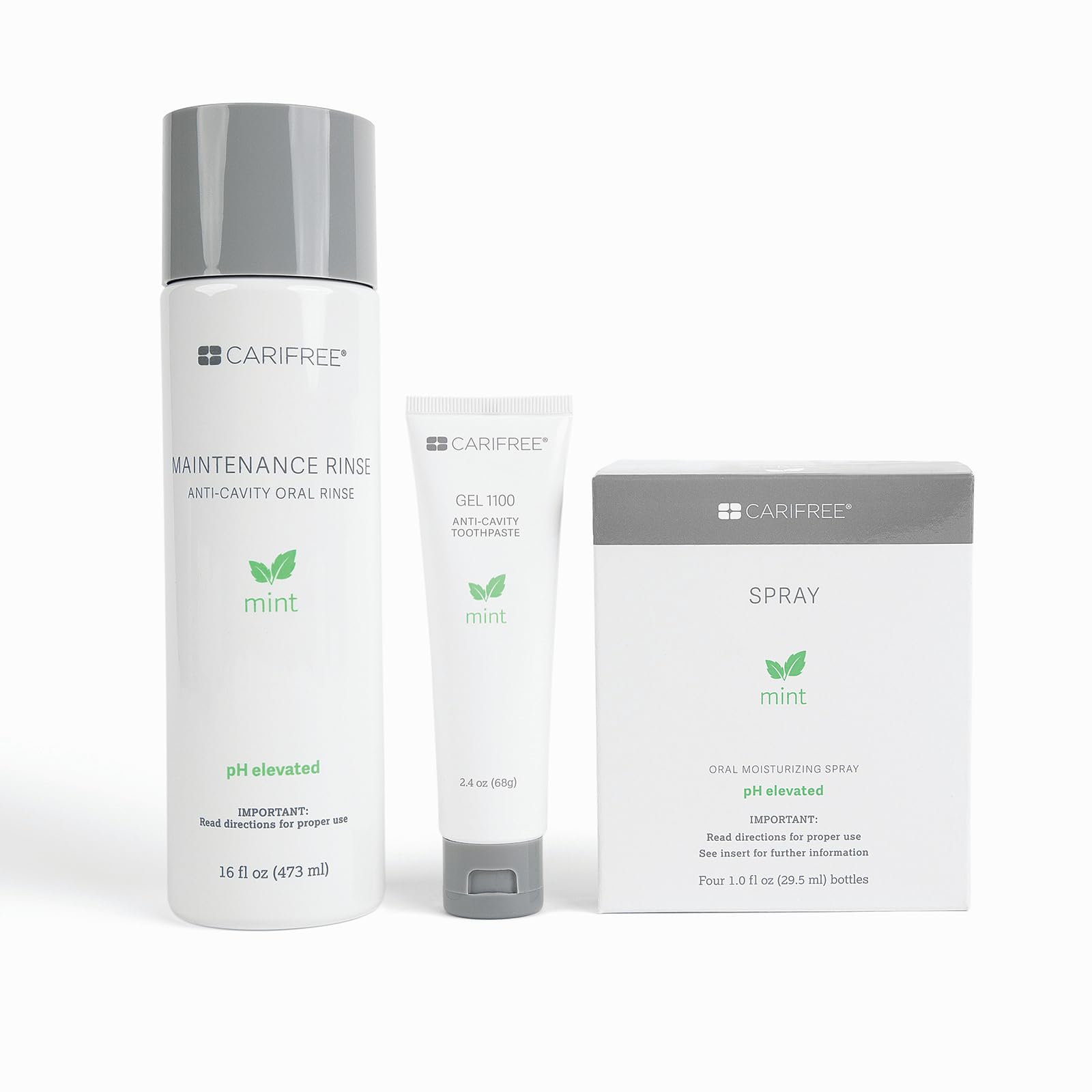 Amazon.com: CariFree Maintenance & Prevention Starter Kit, Mint | Anti ...