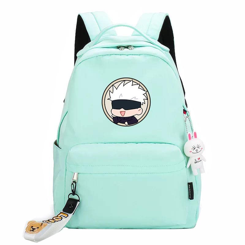 Buy Anime Jujutsu Kaisen Backpack Fushiguro Megumi Yuji Itadori Gojo ...