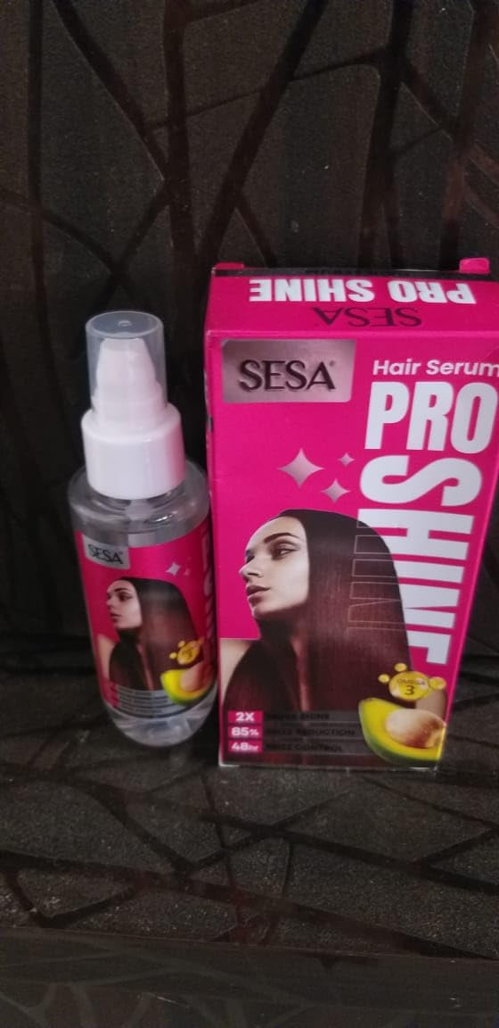 Buy Sesa Pro Shine Hair Serum For Women 2X Shine 48 hours Frizz Free ...