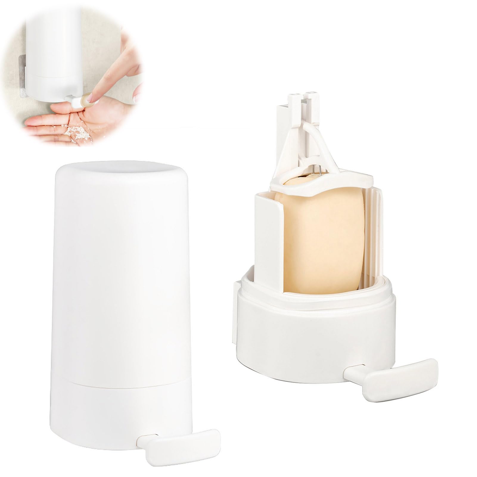 Amazon.com: Wall-Mounted Soap Grinder for Bar Soap, No-Drill Soap ...