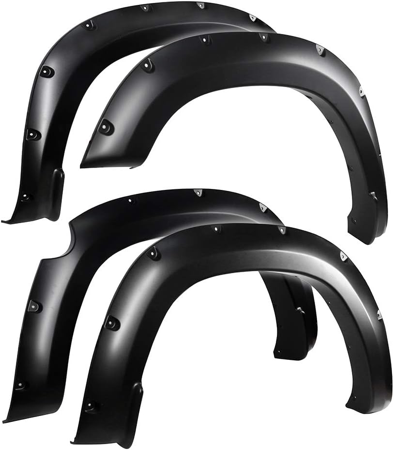 Amazon.com: Rough Country SF1 Fender Flares for 2019-2024 Ram 1500 - F ...