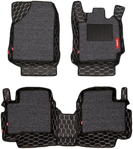 AutoClow Vinyl /Premium 7D Car Mat Full Set Mahindra Xuv 3Xo (Model ...