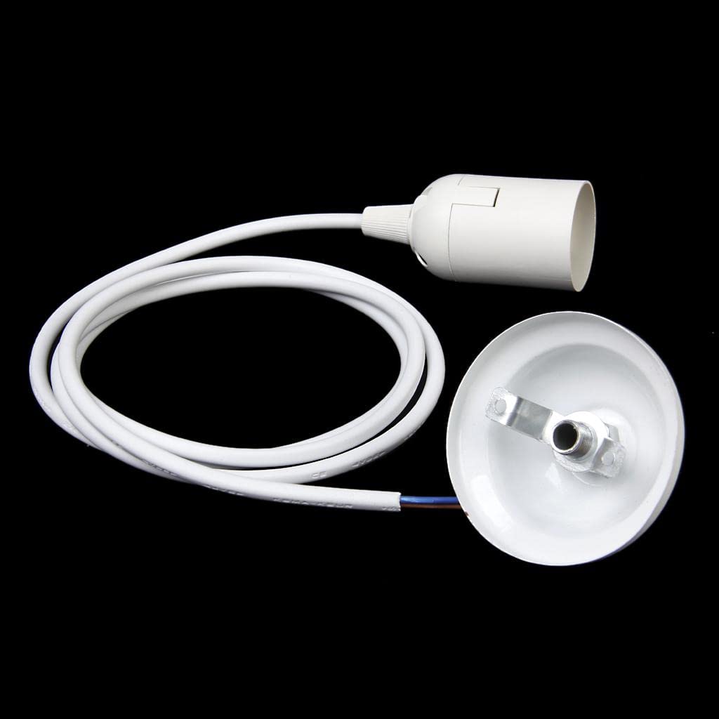Buy CALANDIS Ceiling Pendant E27 Bulb Lamp Holder with 1.5M Wire ...