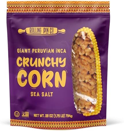 Amazon.com : DEEP FREEZE Corn Crunchy Nuts Coated with Sea Salt - Light ...