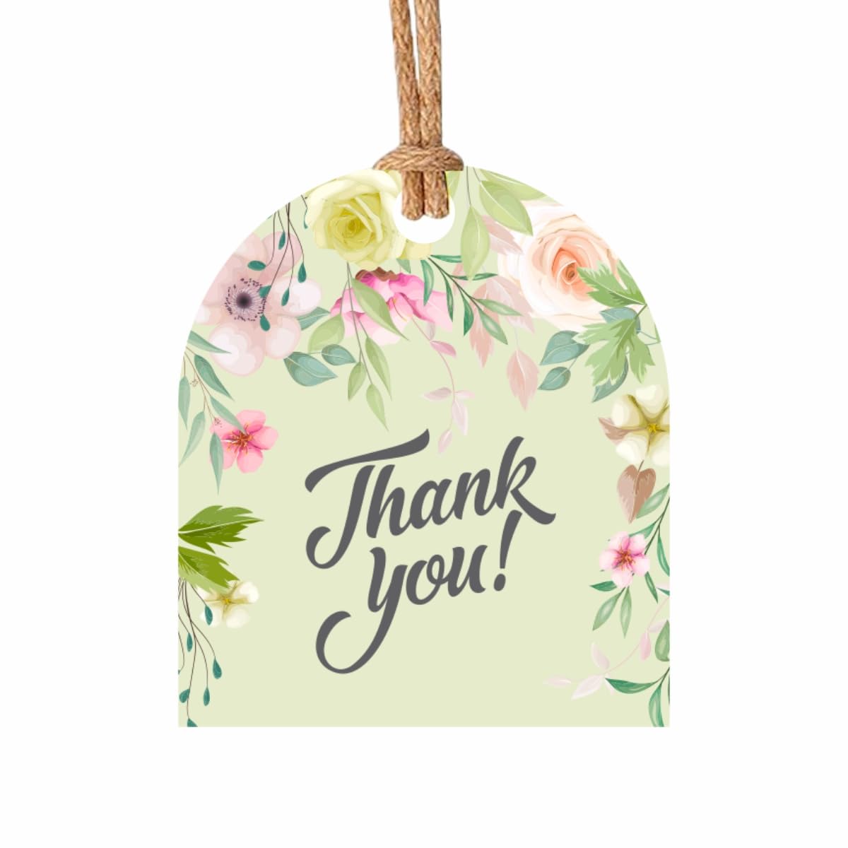 Swastikart Thank You TAGS - Pack of 25 - Embossed Printing Thick Card I ...