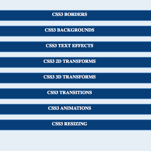 CSS3 TUTORIAL - App on Amazon Appstore