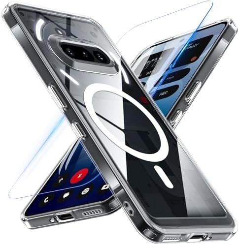 Amazon.com: RC1WD Magnetic for Nothing Phone (3a) Case with Screen ...