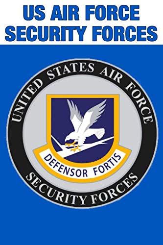 Amazon.com: US Air Force Security Forces Defensor Fortis: 6 x 9 Blank ...