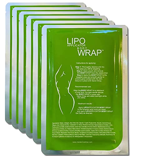 Lipo applicator Tummy Body Wrap with Guarana, Green Tea, Seaweed Wraps ...