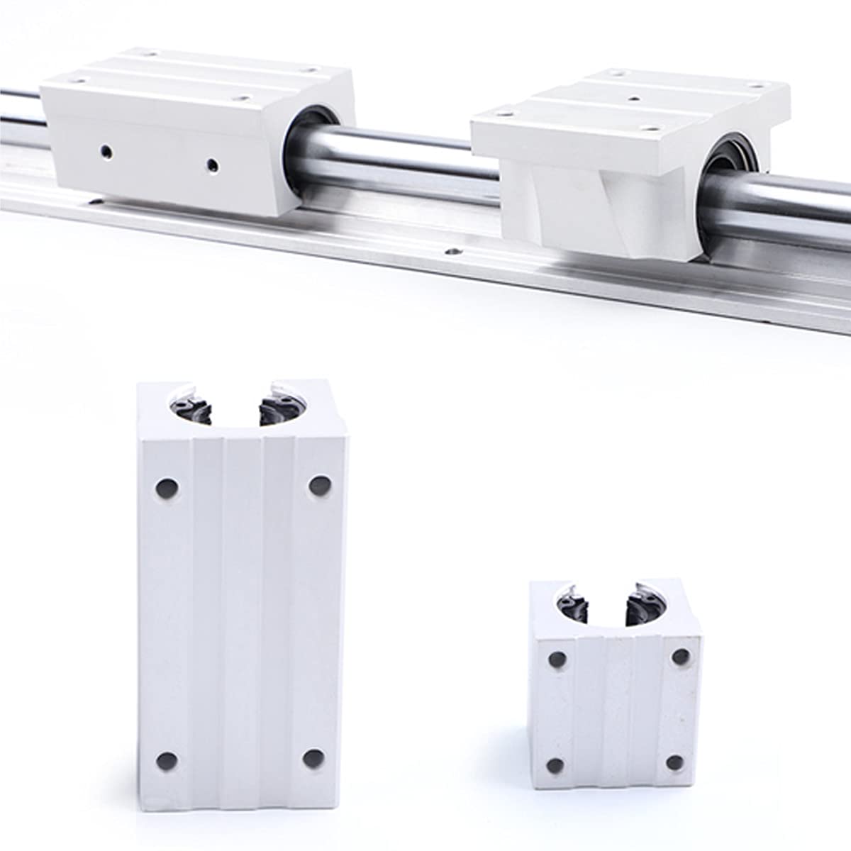 Linear Bearing MGN7 70mm Linear Rail Guide With MGN7C Bearing Block ...