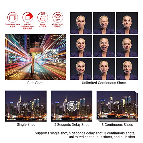 Snapklik.com : PROfezzion 164 Wireless Shutter Release Remote Control For Sony A7IV A7III A7II ...