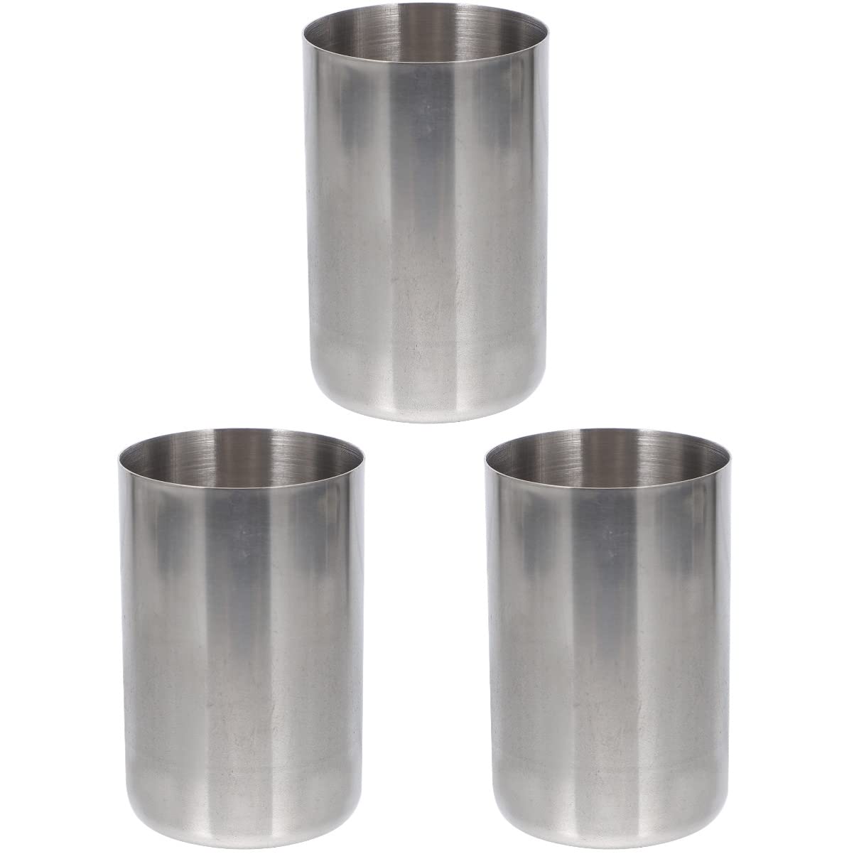 Buy iplusmile Lab Flasks Sample Measuring Cup 3 pieces Stainless Steel ...