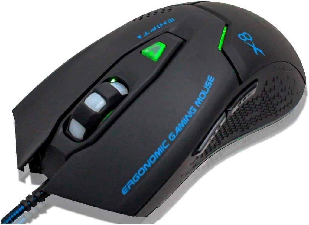 Mouse Gamer Profissional B-max X8 Gaming 3200 Dpi 6 Botões | Amazon.com.br