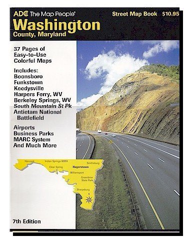 Washington County, Maryland Street Map Book : Maryland: Adc ...