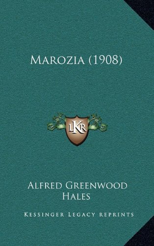 Buy Marozia (1908) Book Online at Low Prices in India | Marozia (1908 ...