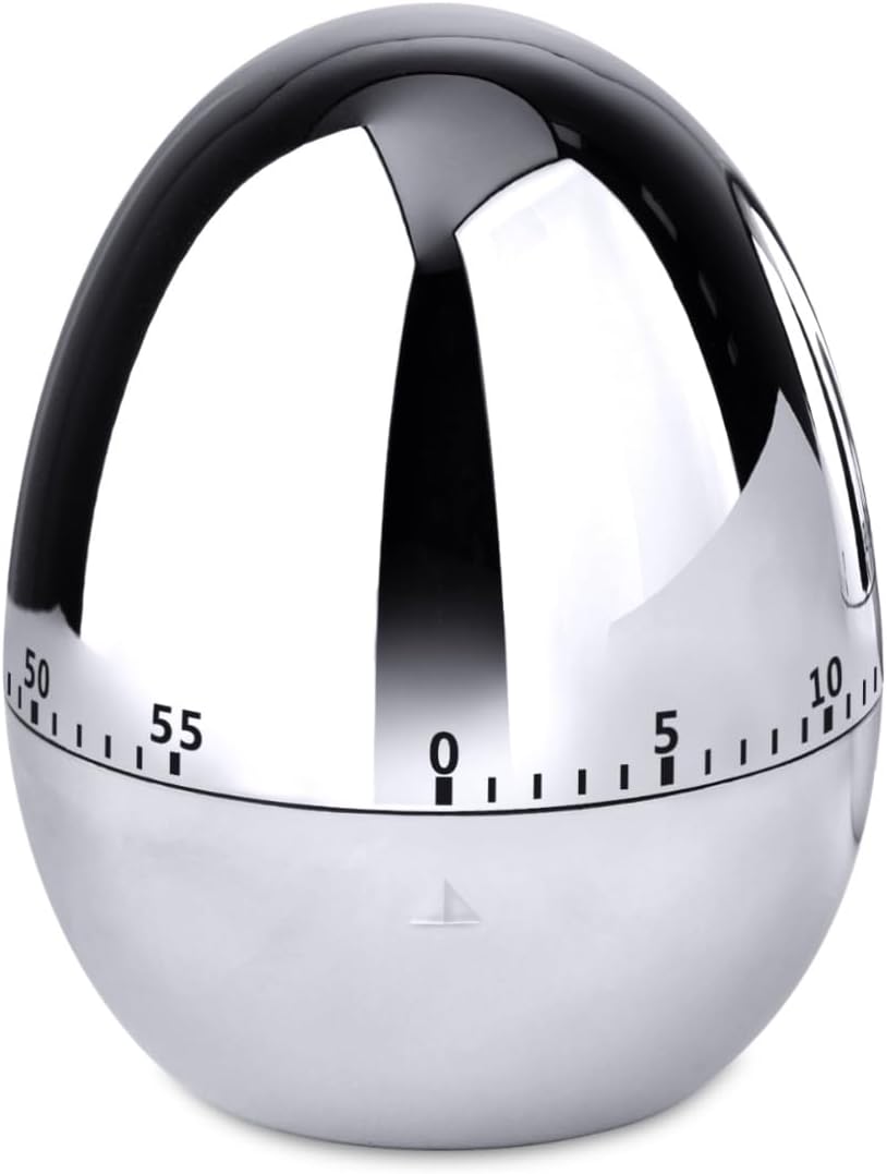 Amazon.com: AirBnk Classic Modern Style Metal Egg Shape Mechanical ...
