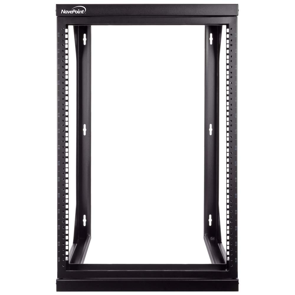 Buy NavePoint 15U Server Rack with Swing Gate - 15U Wall Mount Rack for ...