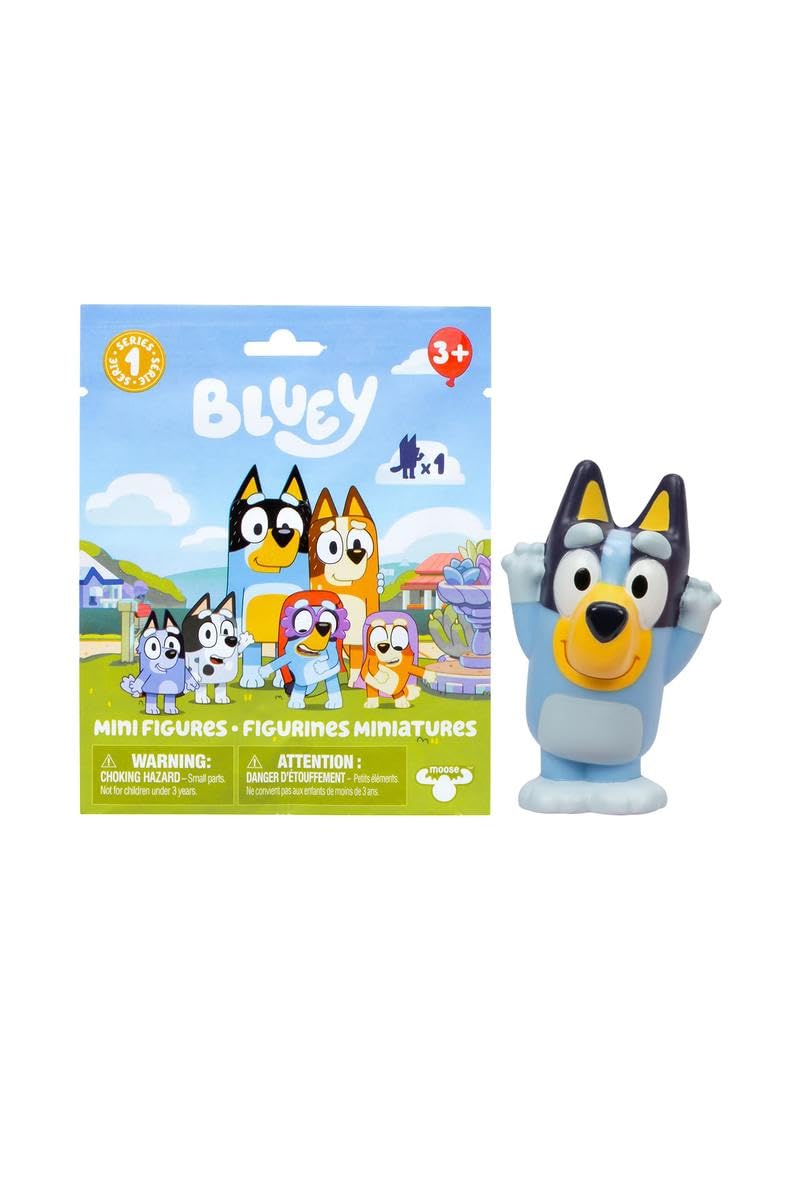 Amazon.com: Bluey Mini 1 Inch Figure Mystery Pack (1 Figure) : Toys & Games