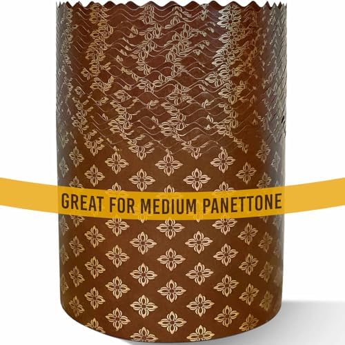 Amazon.com: 28 oz Panettone Paper Mold Large | 12 Pack | Non Stick ...