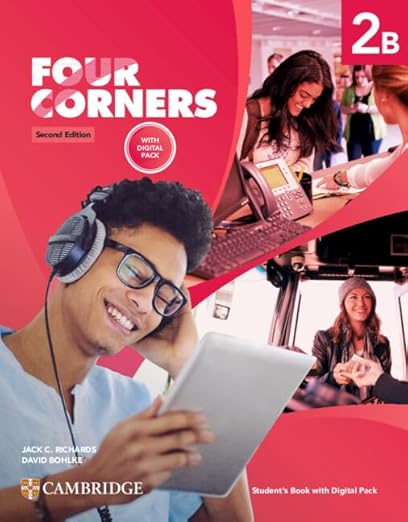 Amazon.com: Four Corners Level 2B Student's Book with Digital Pack ...