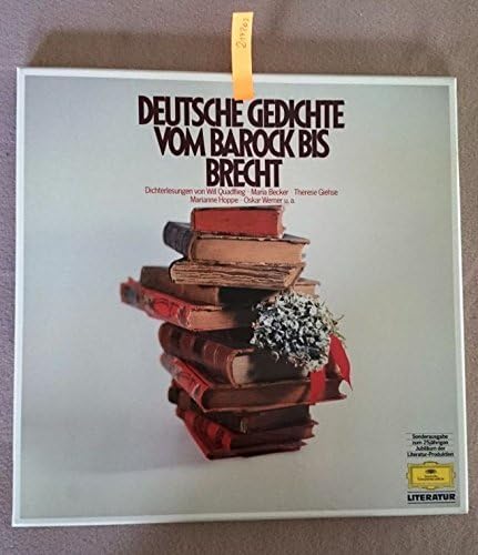 Deutsche Gedichte vom Barock bis Brecht [Vinyl Schallplatte] [3 LP Box ...