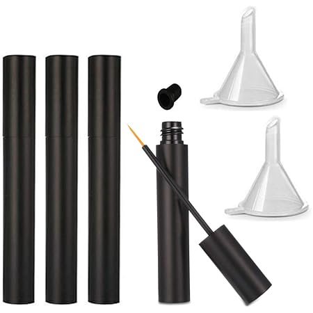 Amazon.com : 4 Pieces 5ml Aluminum Empty Eyeliner Tubes Refillable ...