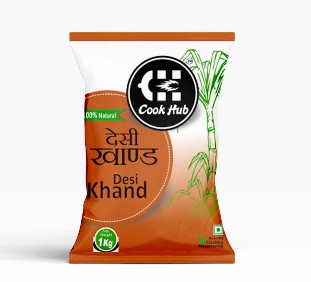 CH Cook Hub Natural Organic Desi Khand-1 Kg : Amazon.in: Grocery ...