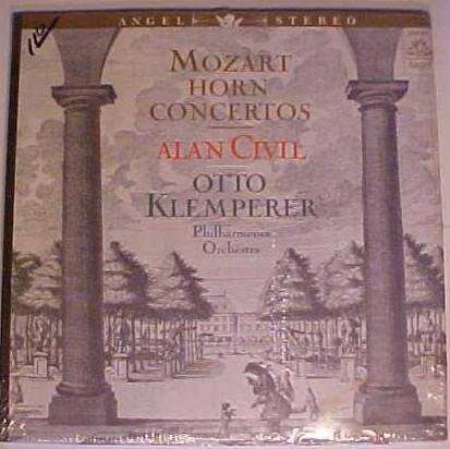 Mozart Horn Concertos Alan Civil Otto Klemperer Vinyl Lp 1/19 - Amazon ...