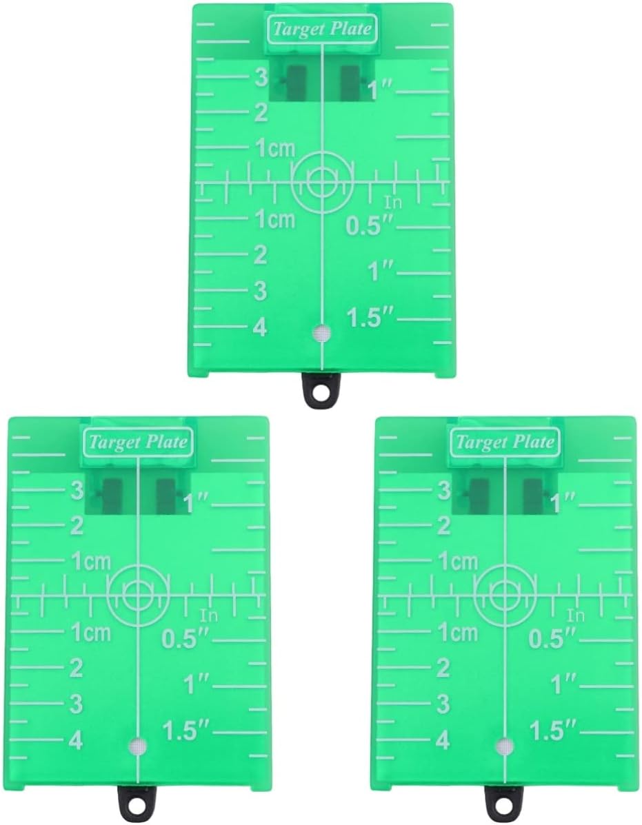 Amazon.com: 3pcs Lines Targets Leveling Target No Professional ...
