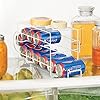 Amazon.com: mDesign Food Storage Rack - 2 Tier Metal Storage Shelves ...