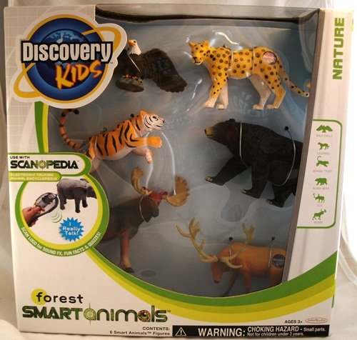 Buy Discovery Kids - 3" Smart Animal Figures 6 Pack - Forest Animals ...