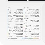 ・ブランド:LOGIX・製造元:LOGIX・Google Chromebook/Gmail/Google Docs/Google Sheetsをより快適に、効率的に操作するための、最もよく使用される基本の必須ショートカットキーを厳選して掲載...