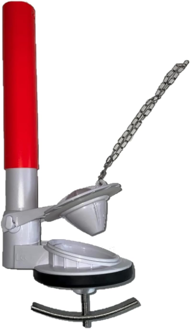 One Piece Flush Valve, Universal Repair Kit - 2 Inch Flapper/10 Inch ...