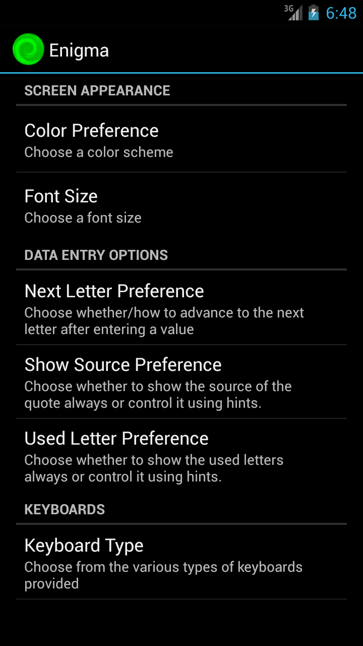 Enigma - Cryptograms - App on Amazon Appstore