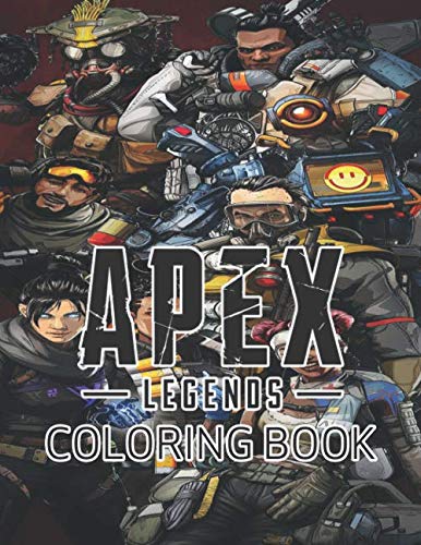 Amazon.com: Apex Legends Coloring Book: Super Apex Legends book for ...