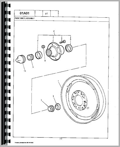 Amazon.com: Ford 1801 Industrial Tractor Parts Manual: Ford: Patio ...