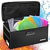 Amazon.com: JUNDUN Collapsible CD Storage Box, Water-Resistant ...
