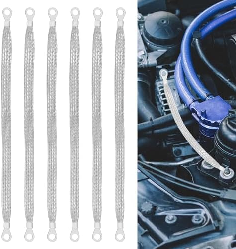 Amazon.com: 6pcs Universal Engine Ground Straps, 12 Inch Automotive ...