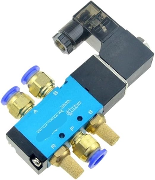 Amazon.com: NYWEUKRV 1 Pcs Air Solenoid Valve 5-way 2-position gas ...