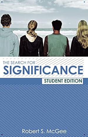 The Search For Significance, Book & Workbook: McGee, Robert S.: Amazon ...