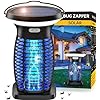 Amazon.com : ZECHUAN Solar Bug Zapper Outdoor Waterproof, Portable Pest ...