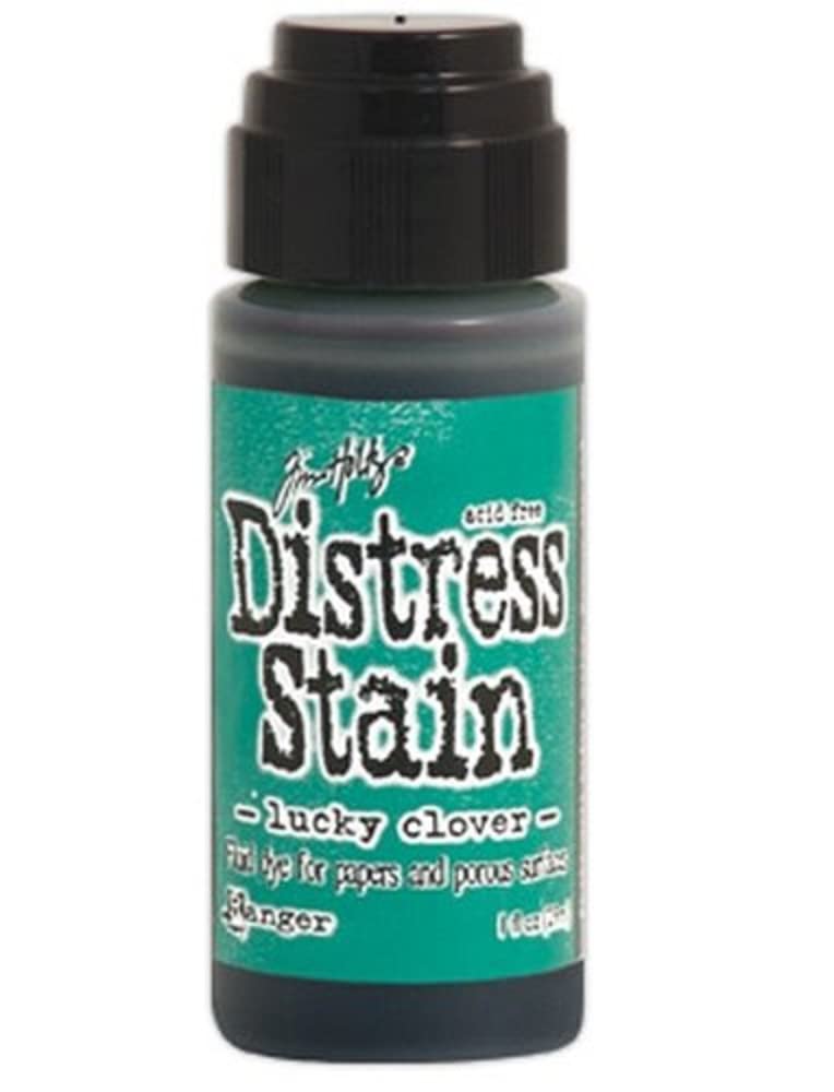 Amazon.com: Ranger TDW44017 Distress Stain, 1 oz, Lucky Clover