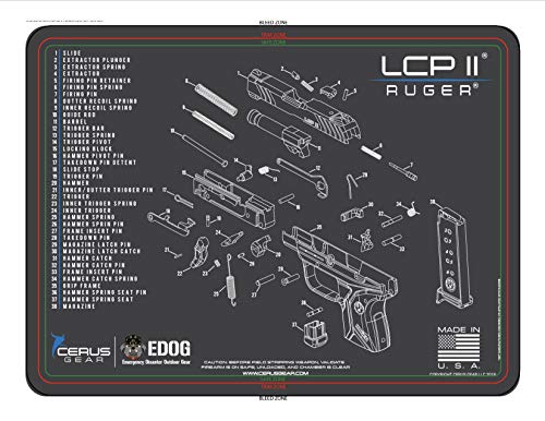 Snapklik.com : EDOG LCP Gun Cleaning Mat - Schematic (Exploded View ...