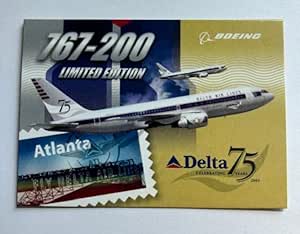 Amazon.com: 2004 Delta Airlines Pilot Trading Card 767-200 Card #18 ...