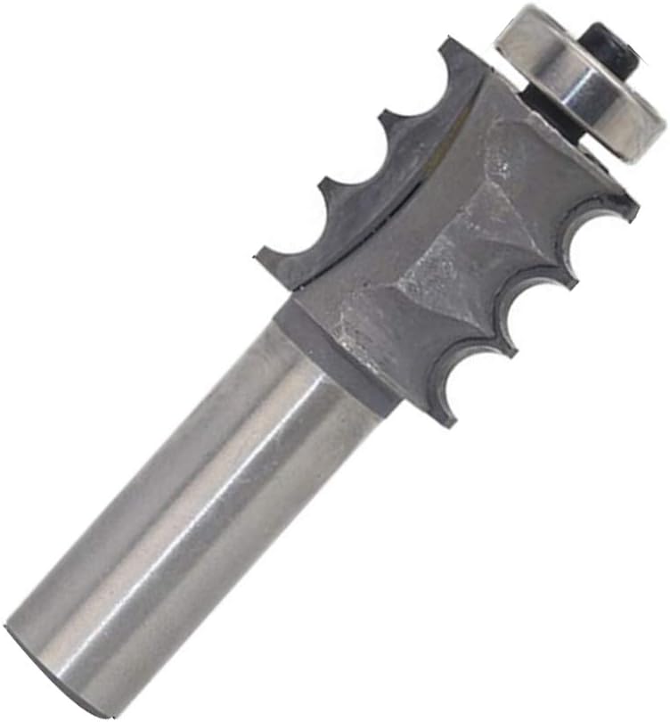 Autoly Carbide Triple Bead Router Bit 1/2 inch Shank Diameter 7/8 ...