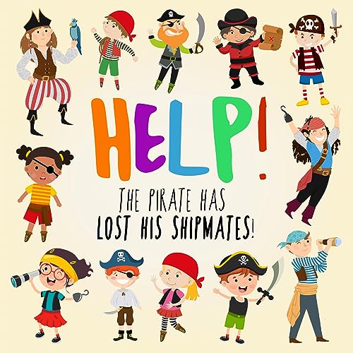 Help! The Pirate Has Lost His Shipmates!: A Fun Where's Wally Style ...